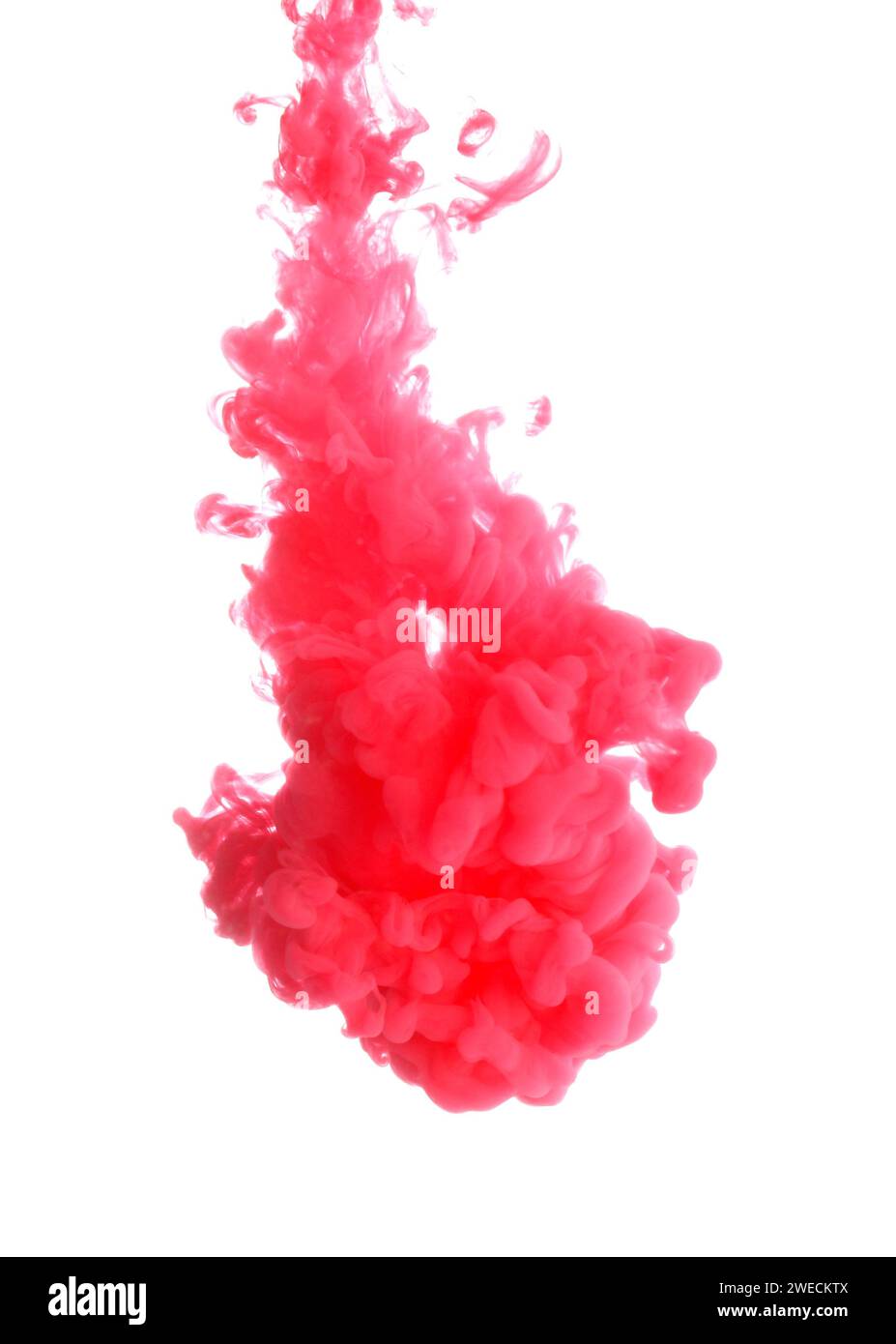 Beautiful watercolor fantasy pink Cut Out Stock Images & Pictures - Alamy