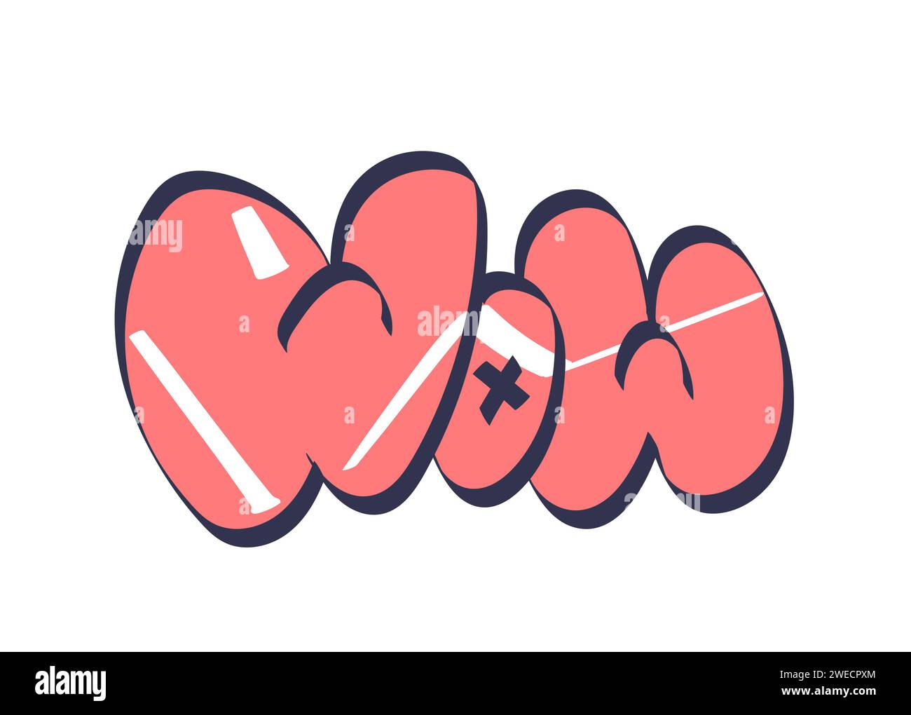 Abstract street graffiti lettering vector Stock Vector Image & Art - Alamy