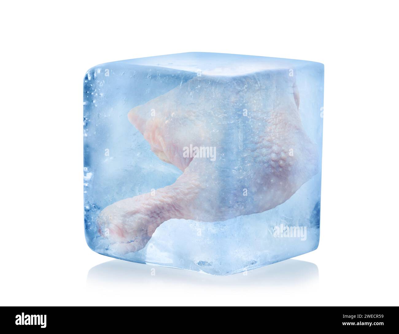 Frozen chicken thigh hi-res stock photography and images - Alamy