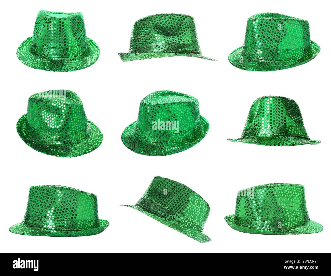 Green hats Cut Out Stock Images & Pictures - Alamy