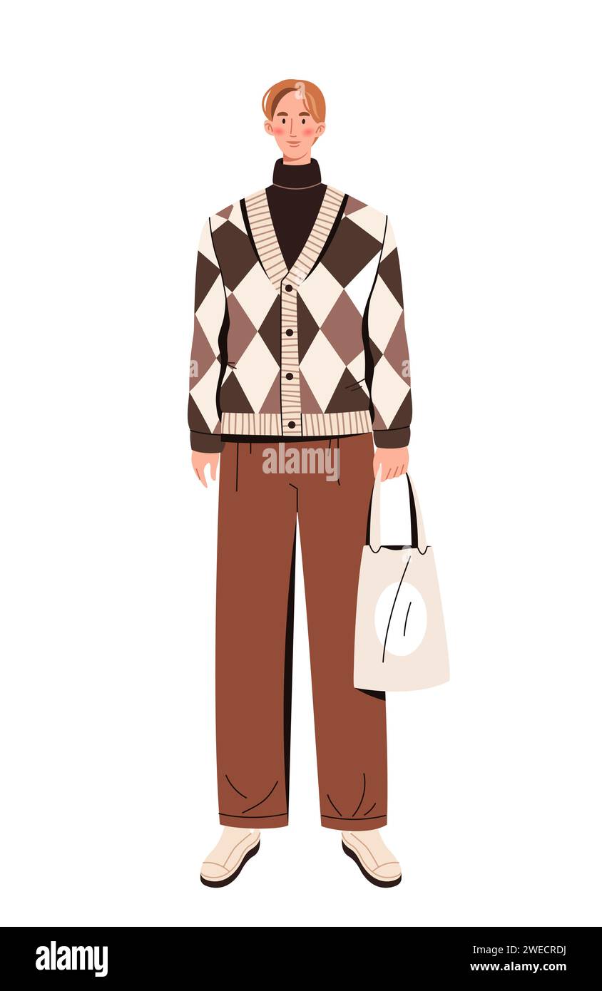 Stylish man mustache beard Cut Out Stock Images & Pictures - Alamy