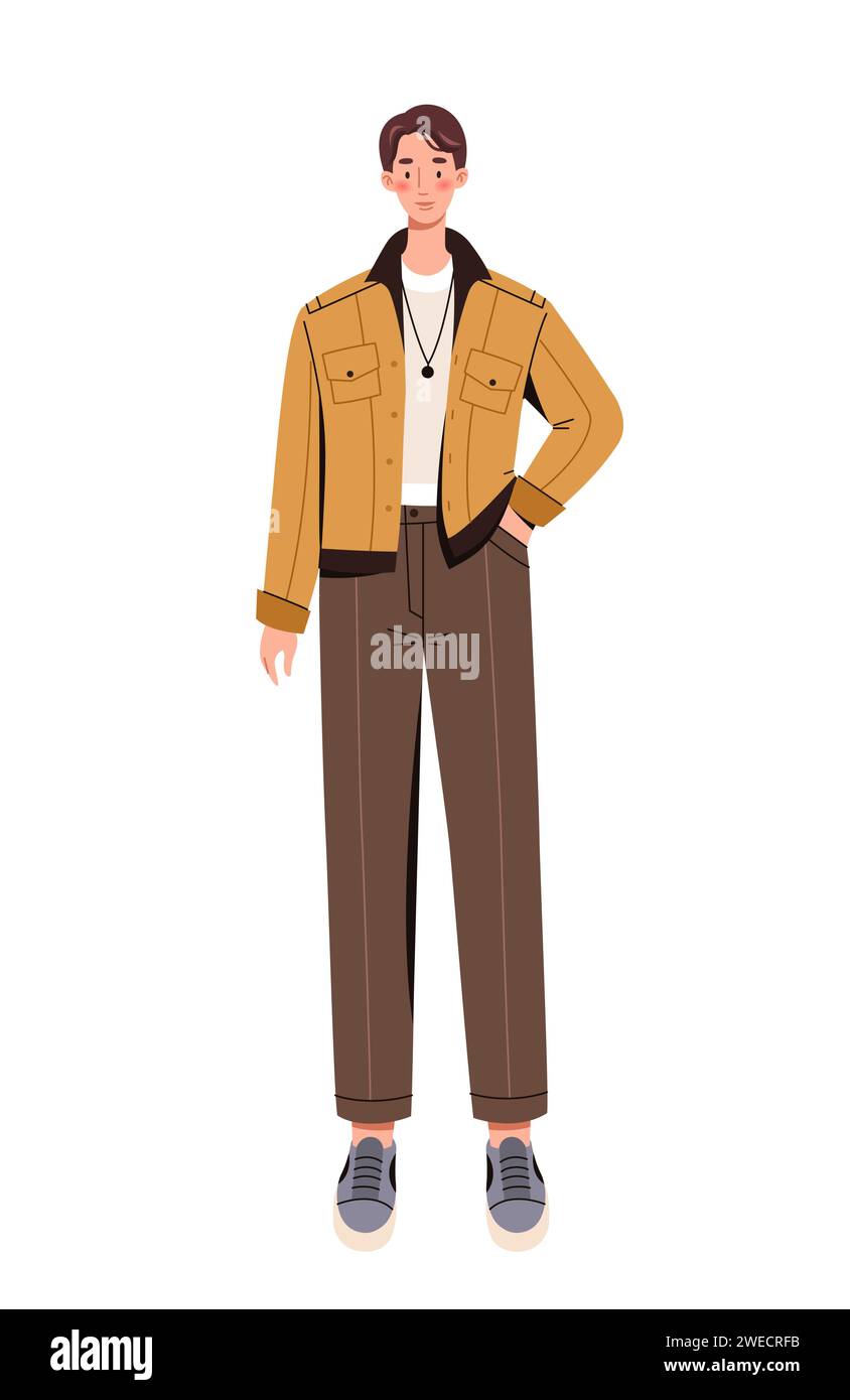 Stylish man mustache beard Cut Out Stock Images & Pictures - Alamy