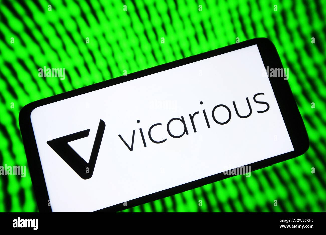 Kyiv, Ukraine. 24th Jan, 2024. In this photo illustration, Vicarious ...