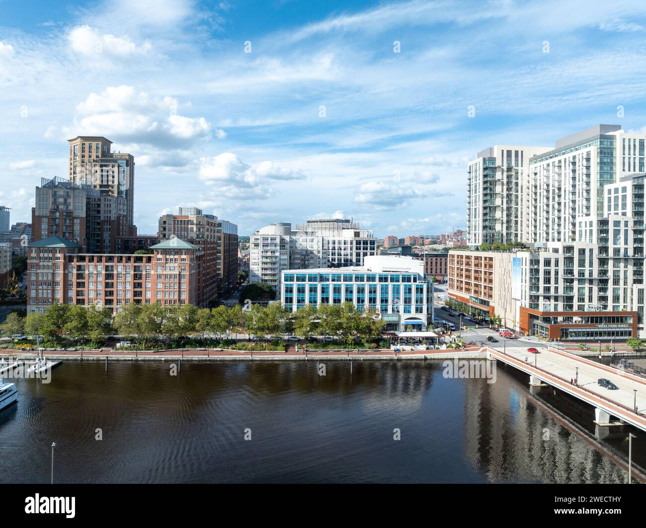 Chesapeake bay bridge aerial view hi-res stock photography and images ...