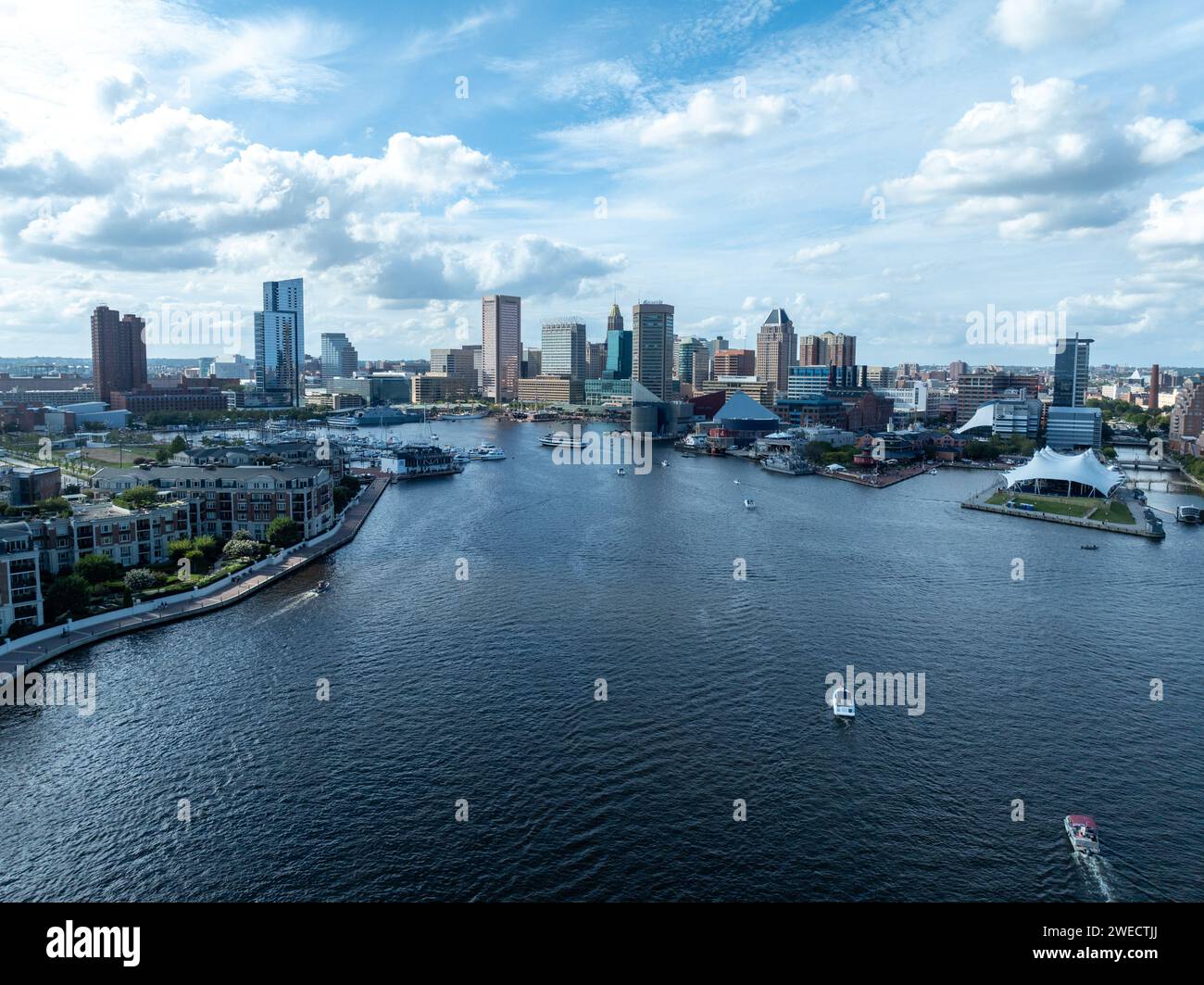 Chesapeake bay bridge aerial view hi-res stock photography and images ...