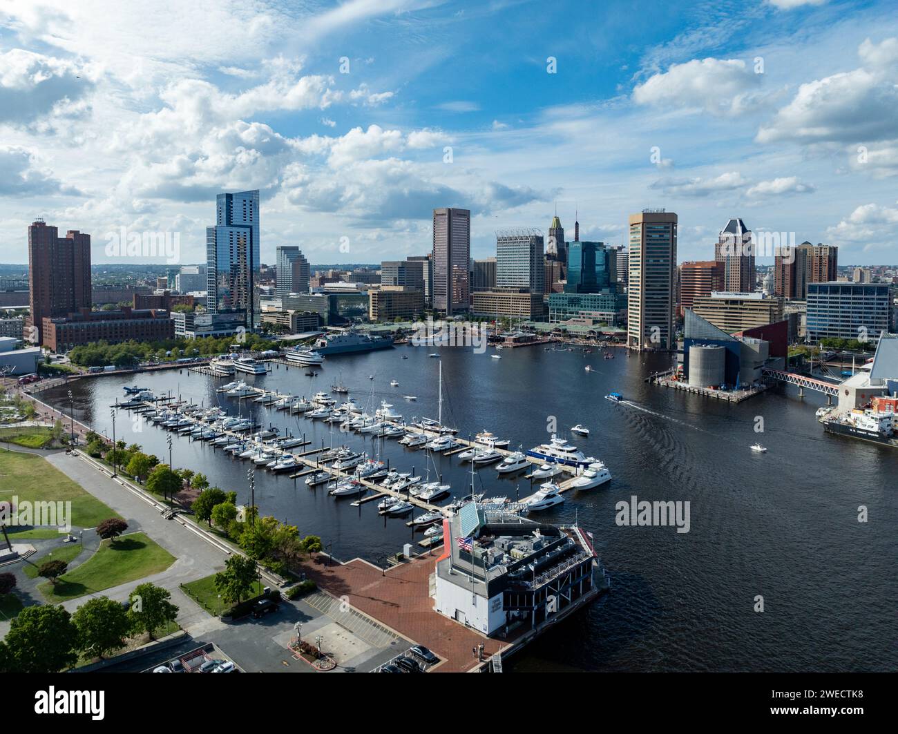 Chesapeake bay bridge aerial view hi-res stock photography and images ...
