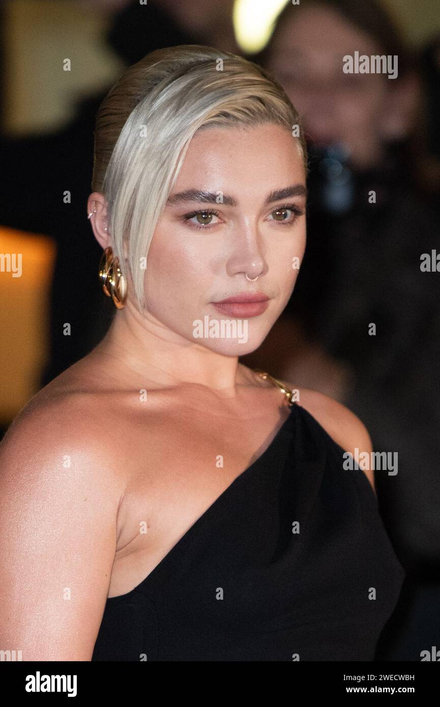 Paris, France. 24th Jan, 2024. Florence Pugh attending the Valentino ...