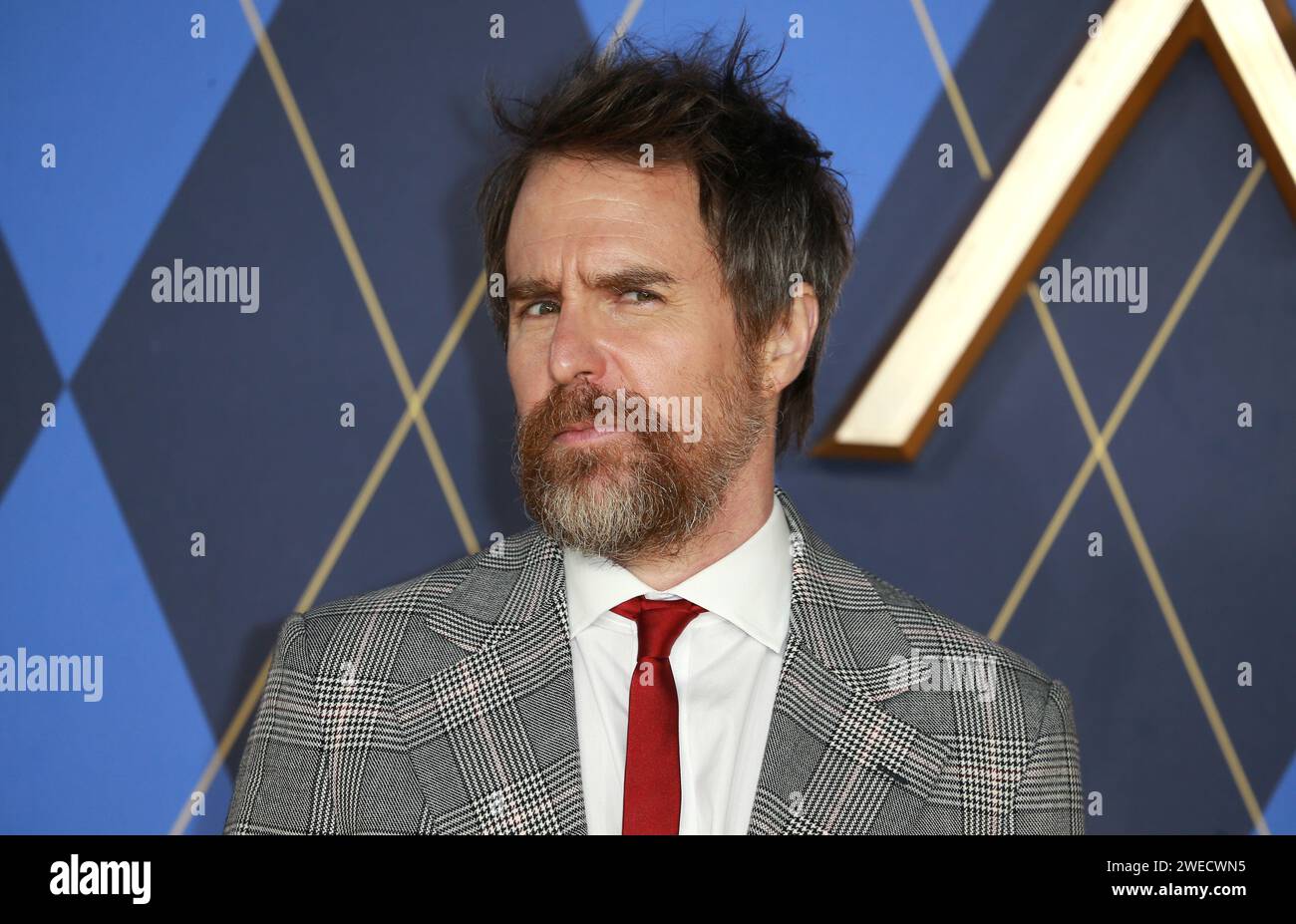 London, UK. 24th Jan, 2024. Sam Rockwell attends the World Premiere of ...