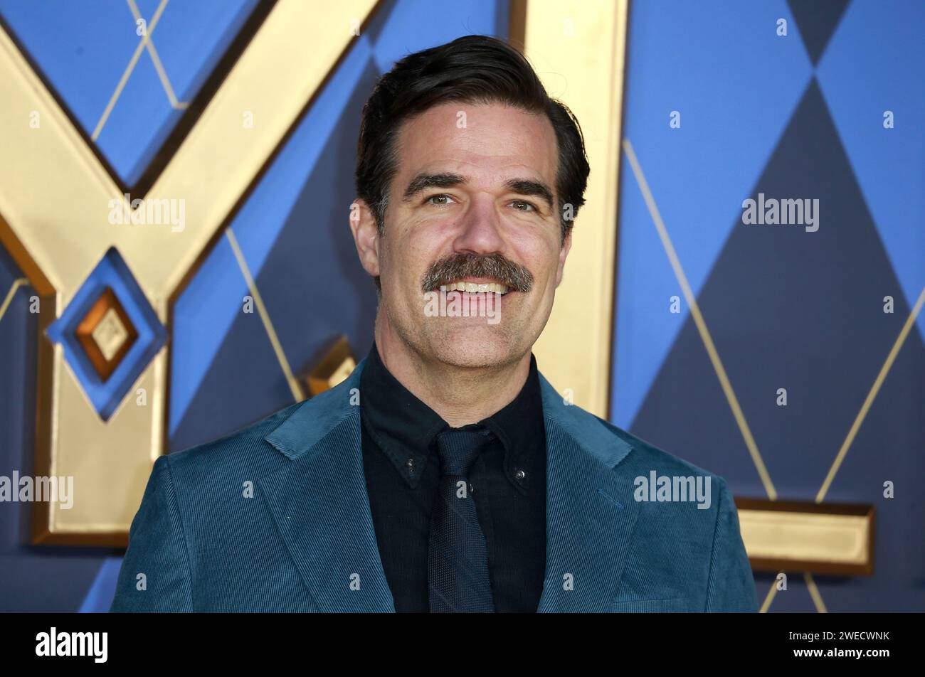 London, UK. 24th Jan, 2024. Rob Delaney attends the World Premiere of ...