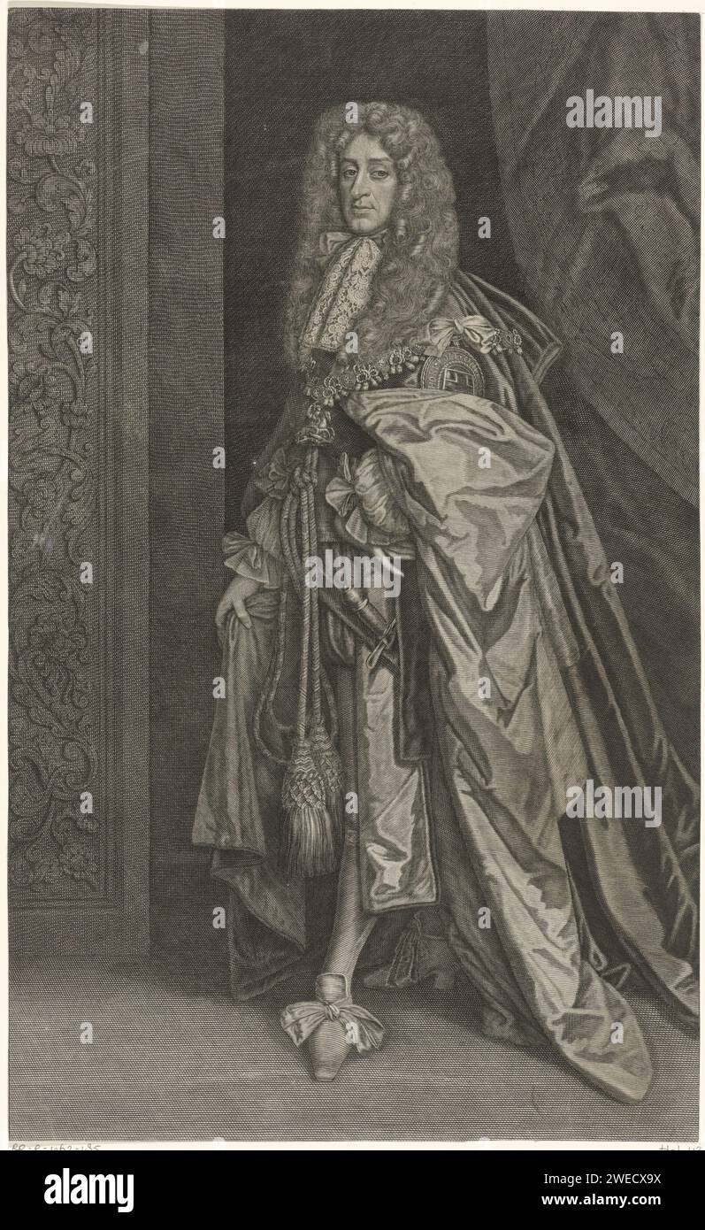 Porter Van Koning Jacobus II Van England, David Loggy, 1643 - 1692 ...