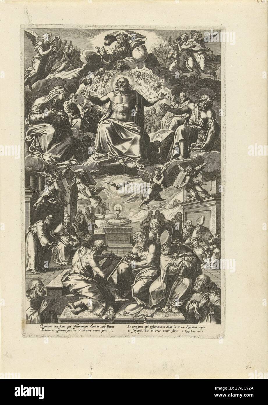 Twist between the church fathers about the Holy Sacrament, Anonymous ...