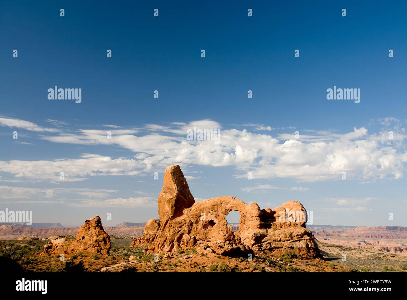 Arches National Park, Turrett Arch Stock Photo - Alamy