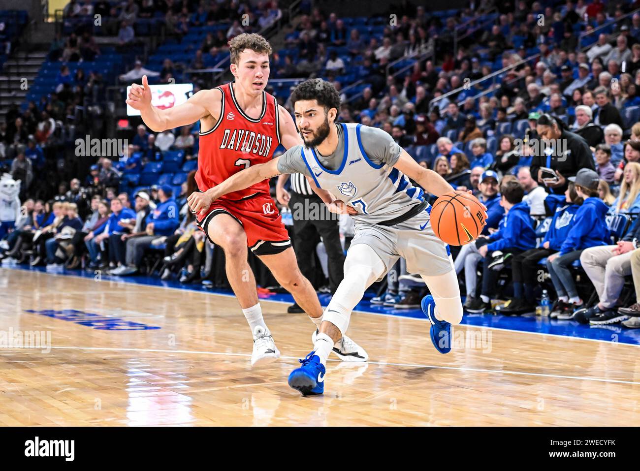 JANUARY 24, 2024: Saint Louis Billikens guard Michael Meadows Jr. (7 ...