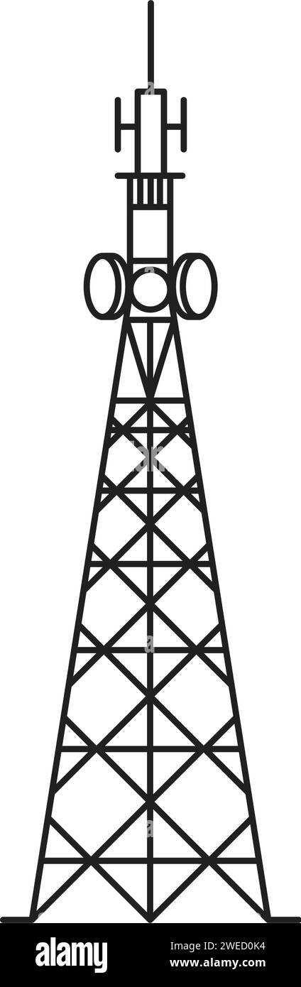 Tower icon vector illustration design template Stock Vector Image & Art ...