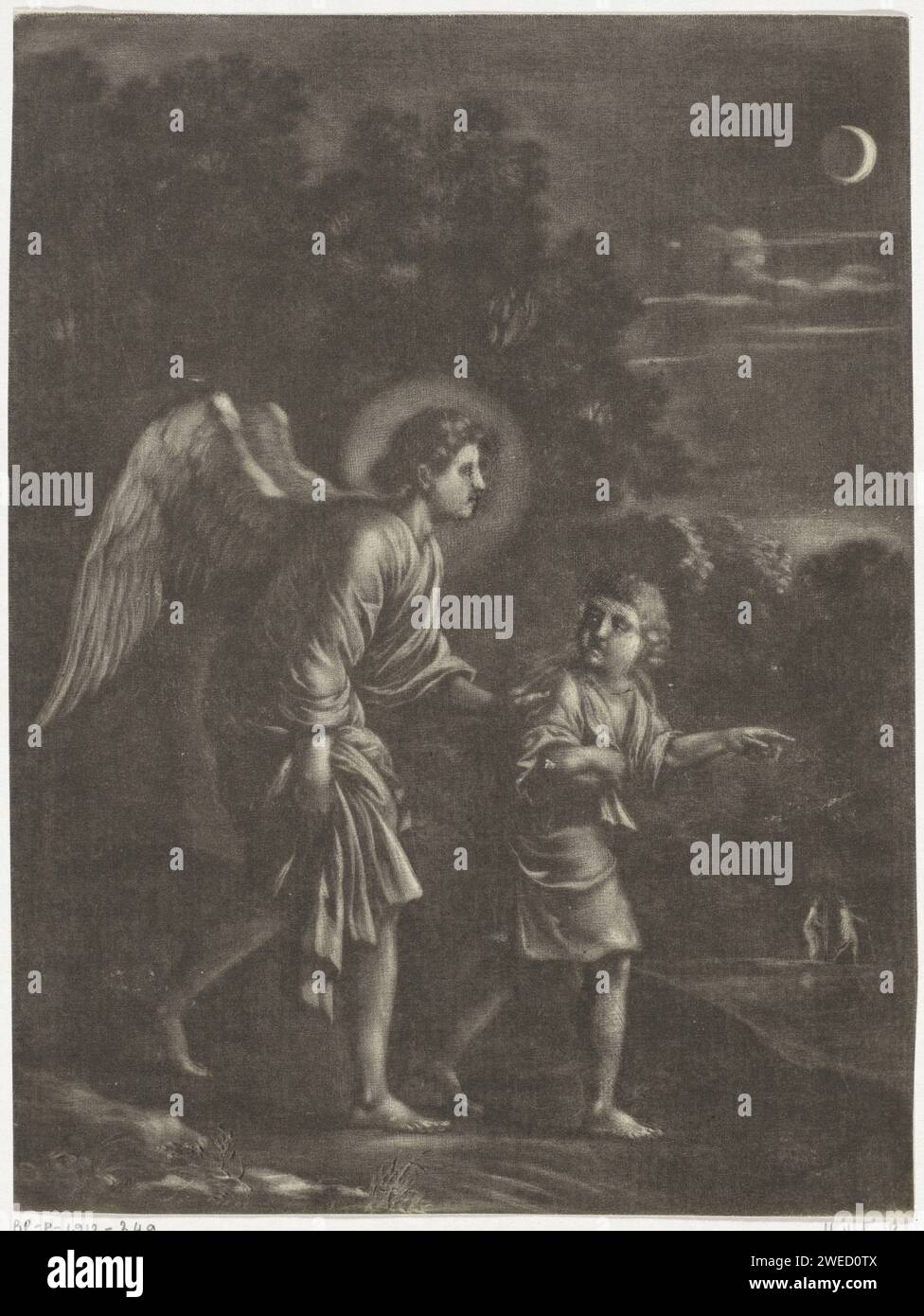Tobias and De Engel, Jan van Somer, After Adam Elsheimer, 1655 - 1700 ...
