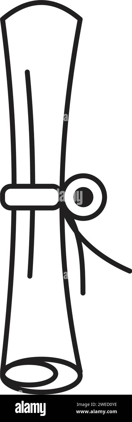 Old paper with line art icon design template Stock Vector Image & Art ...