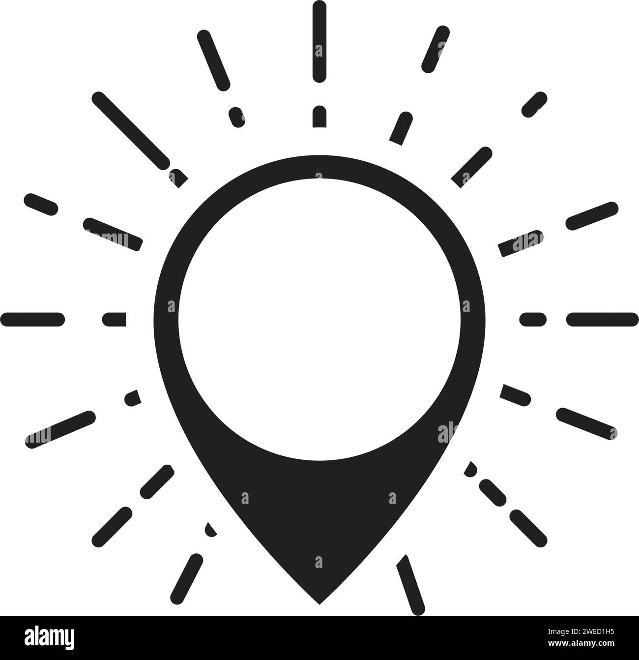 Location Point Logo Vector Icon Template Stock Vector Image And Art Alamy