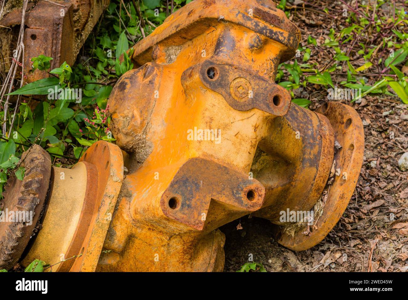 Broken down bulldozer hi-res stock photography and images - Alamy