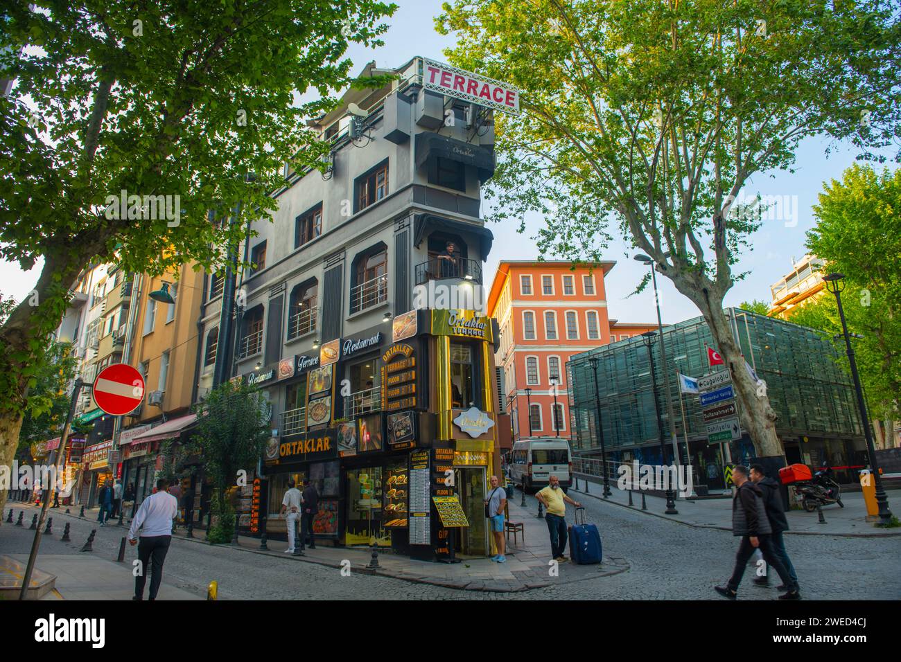 Ortaklar Kebap Terrace Restaurant on Peykhane Caddesi Street in ...