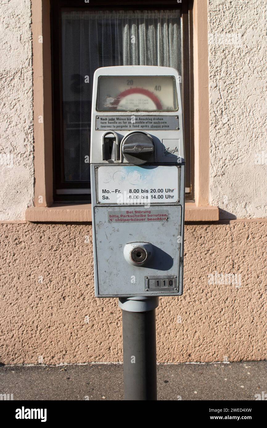 Historic parking meter Parking meter Parking time Nostalgia Stock Photo ...
