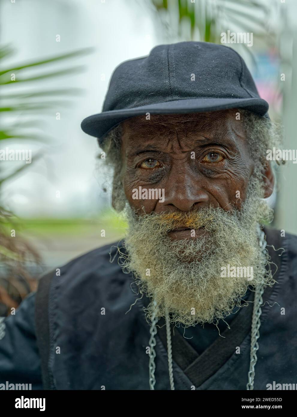 Coloured man Bermuda Stock Photo - Alamy