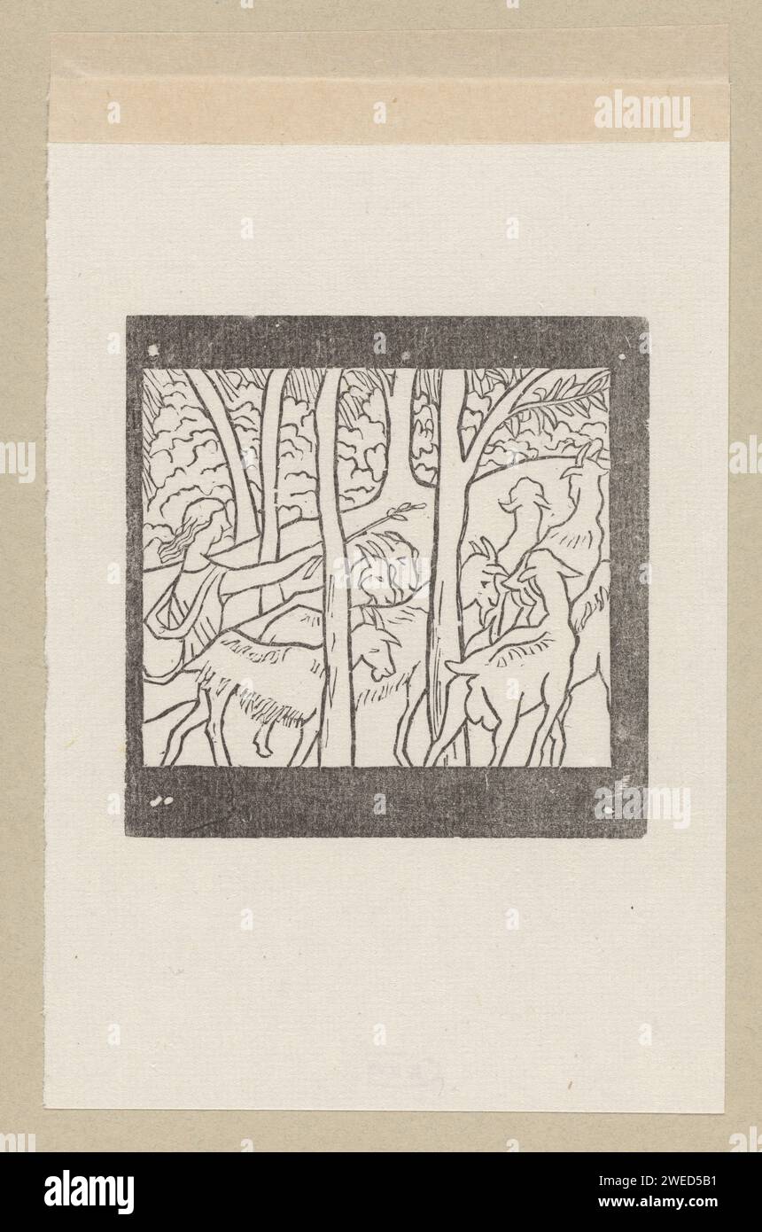 Daphnis leads his goats back to the stable, Aristide Maillol, 1937 ...