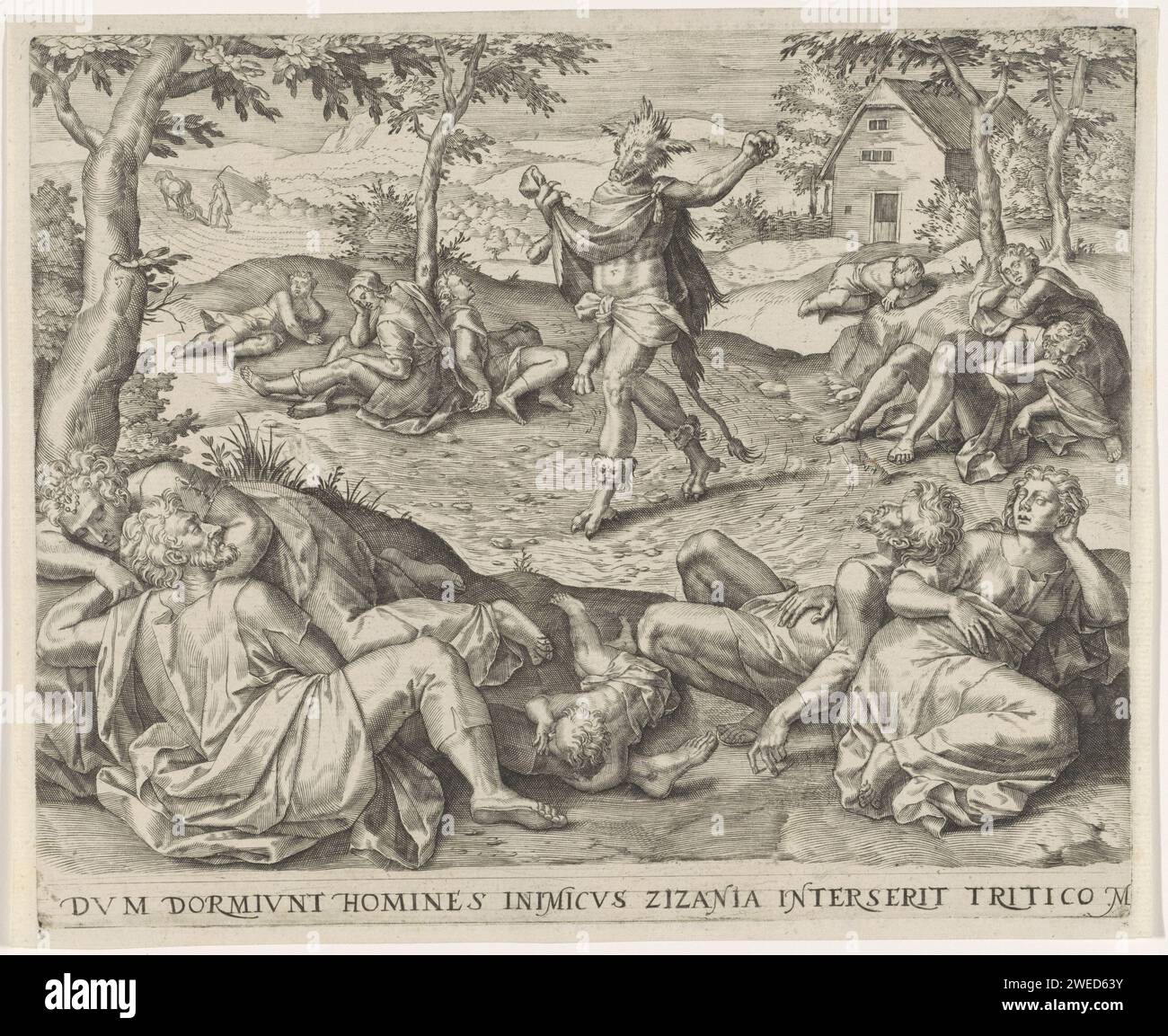 Satan sowing weeds hi-res stock photography and images - Alamy