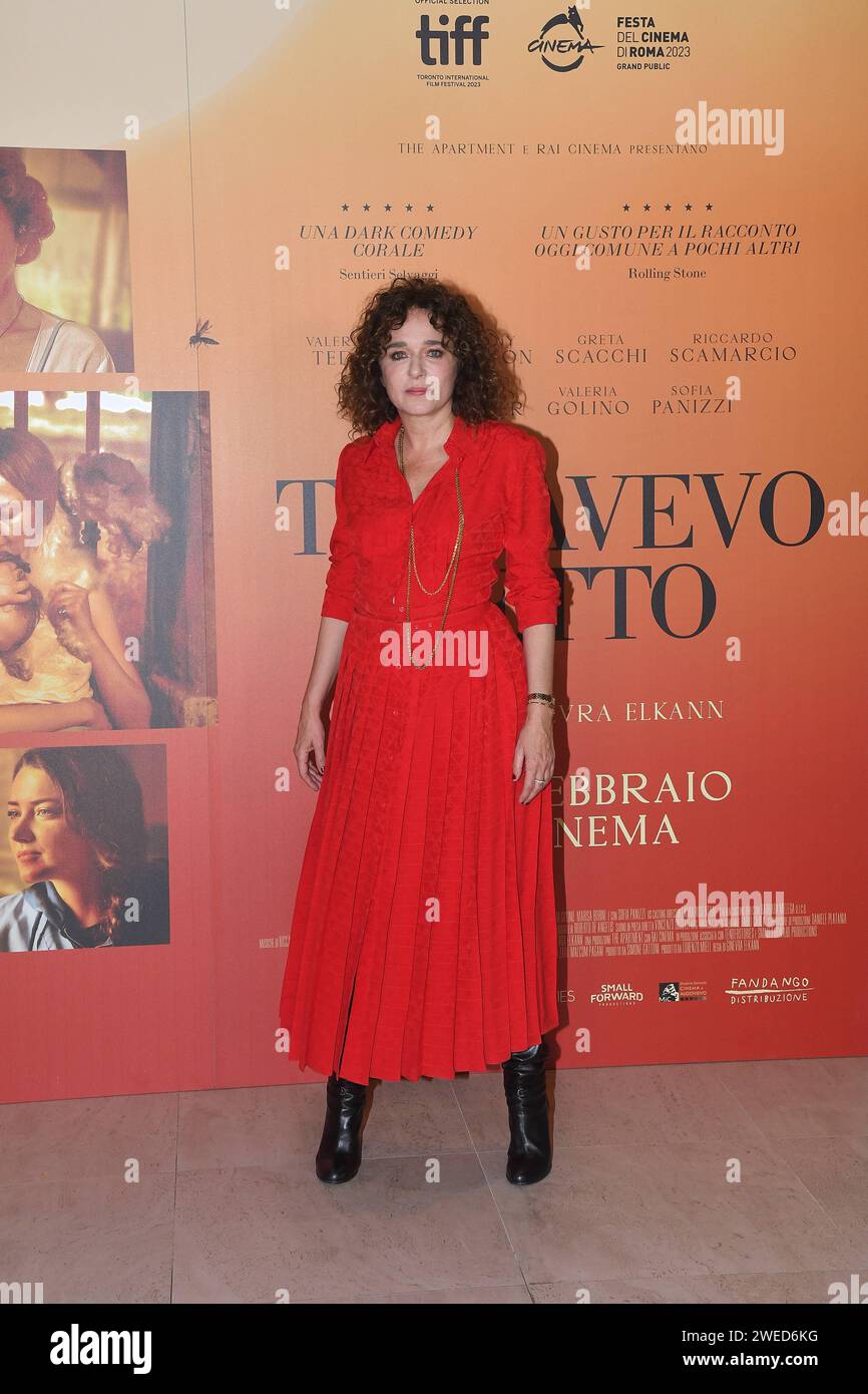 Rome, Italy. 24th Jan, 2024. Rome, Cinema Barberini Premiere of the ...