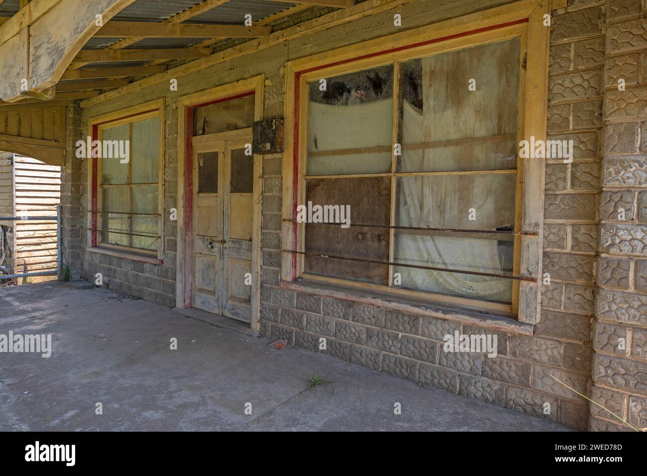 The former Wollun general store built around 1920, The adjoining ...