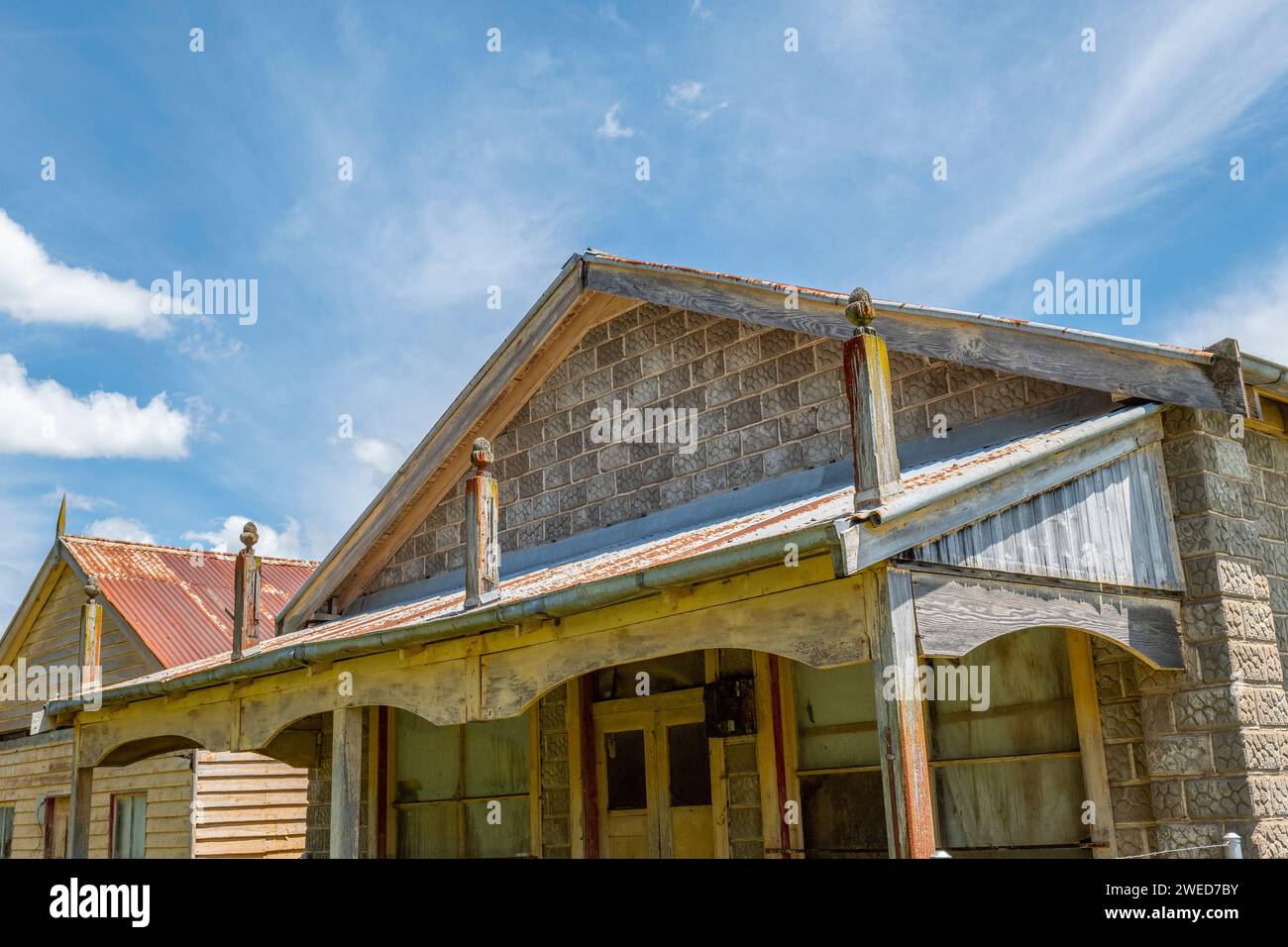 The former Wollun general store built around 1920, The adjoining ...