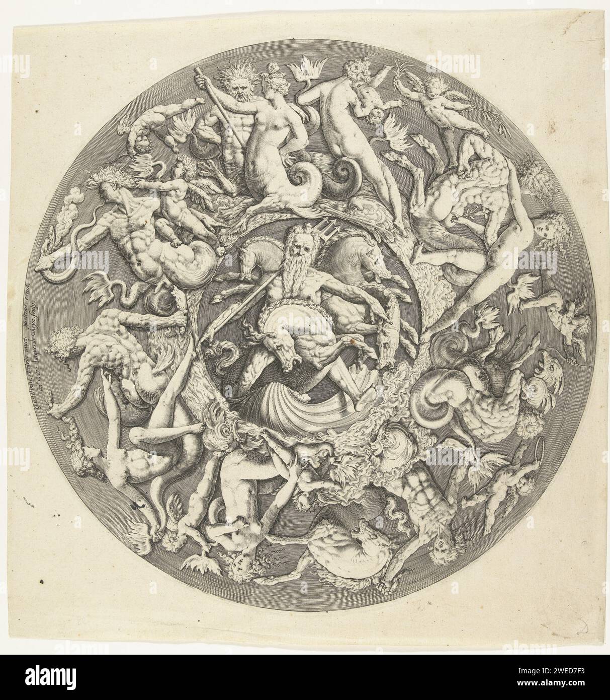 The Kingdom of Neptunus, Jacques de Gheyn (II), After Willem Danielsz ...
