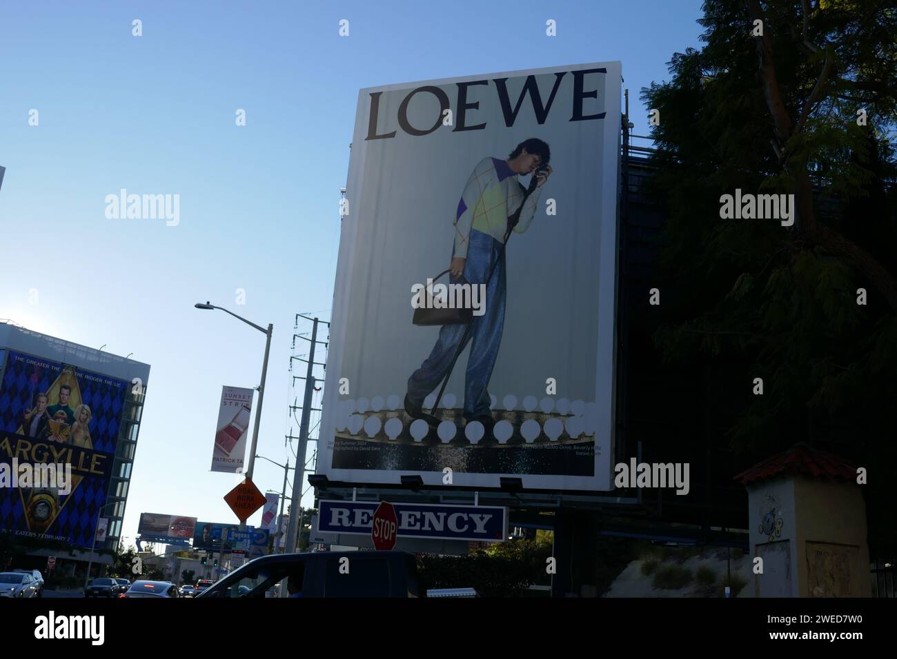 Los Angeles, California, USA 23rd January 2024 Singer Omar Apollo Loewe ...
