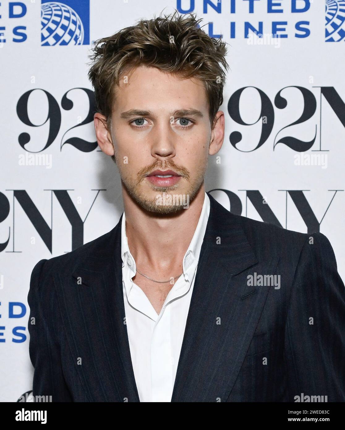 Austin Butler from the Apple TV+ series "Masters of the Air" poses ...