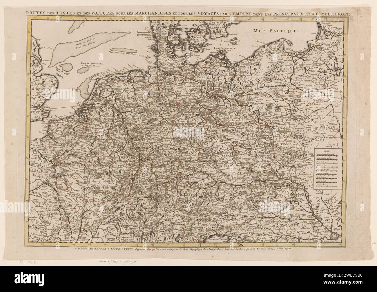 Denmark and netherlands map hi-res stock photography and images - Alamy
