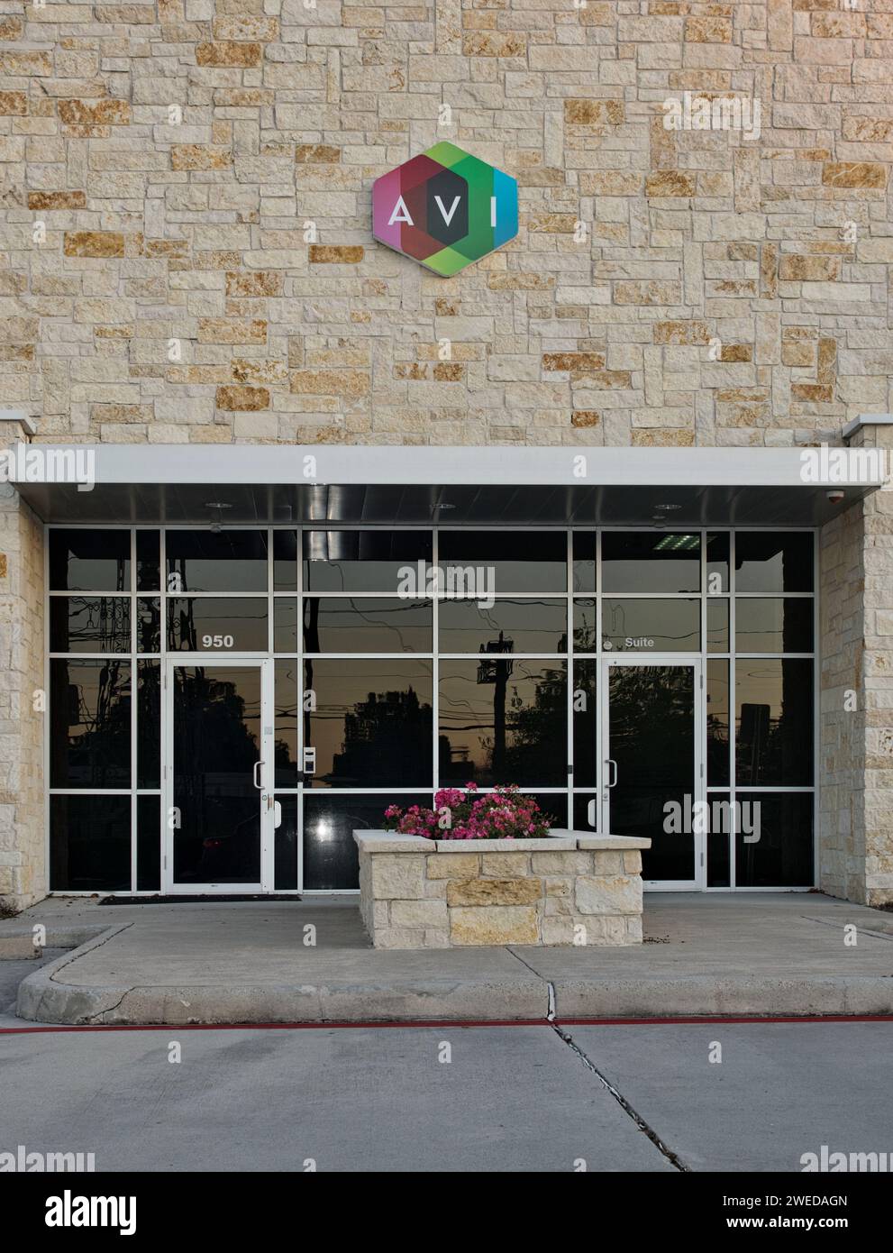 Avi technology logo hi-res stock photography and images - Alamy