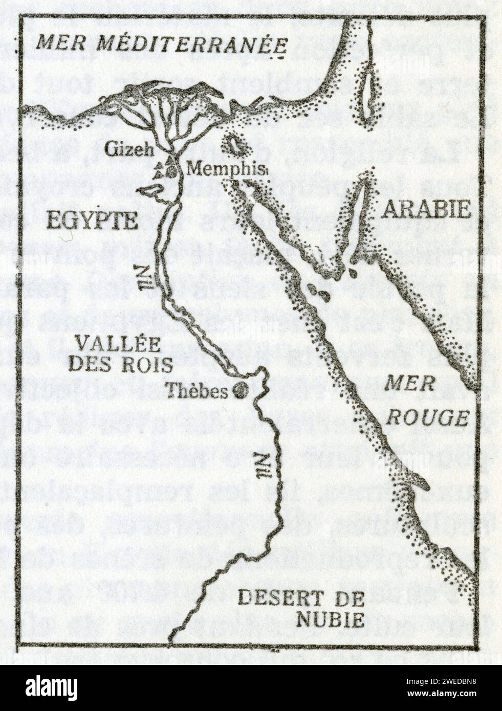 Carte ancienne egypte hi-res stock photography and images - Alamy