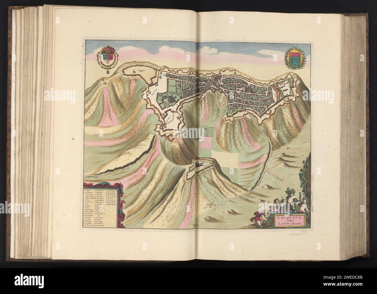 Laon map hi-res stock photography and images - Alamy