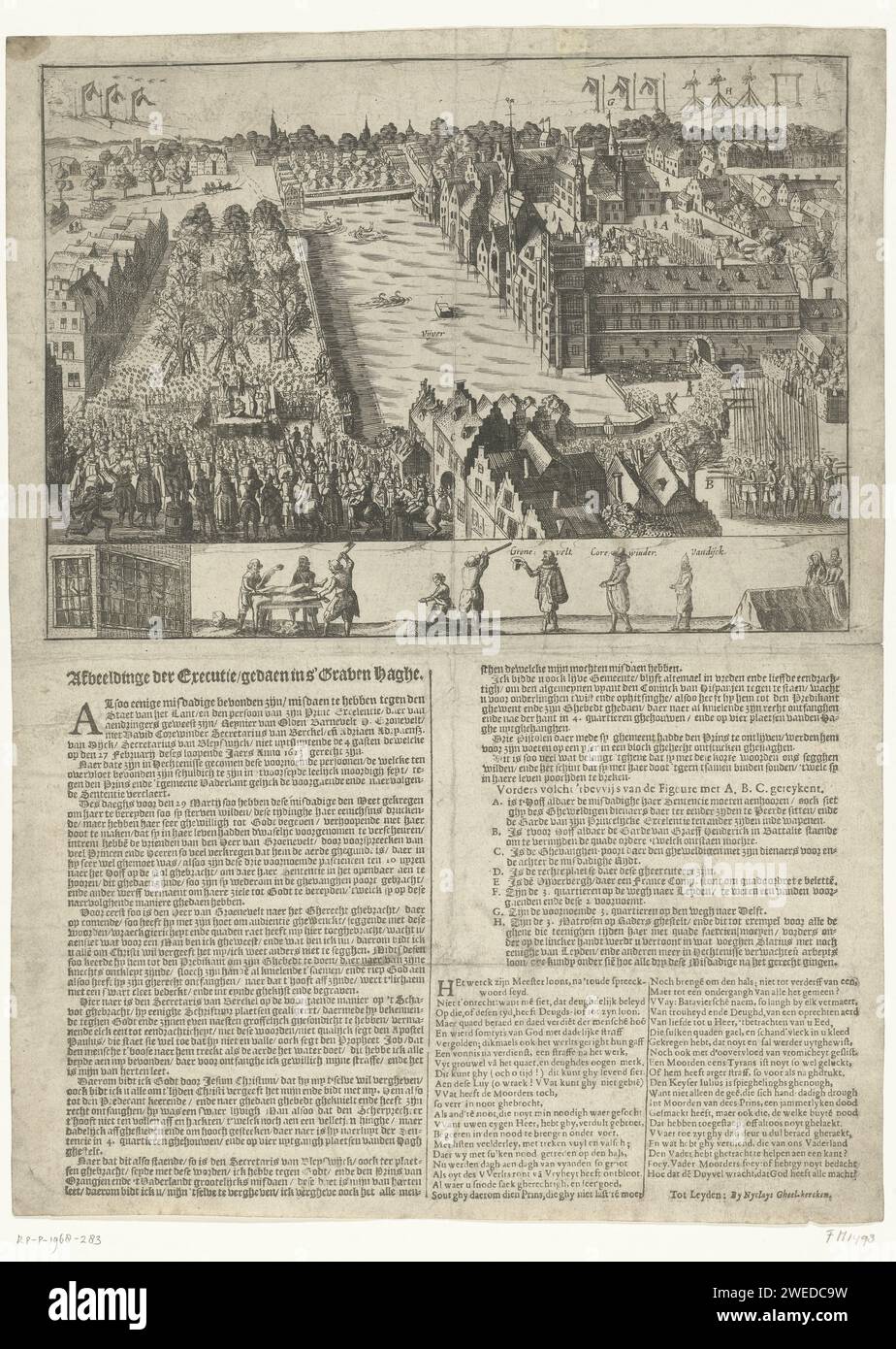 Execution of the conspirators against Maurits, 1623, Nicolaes van ...