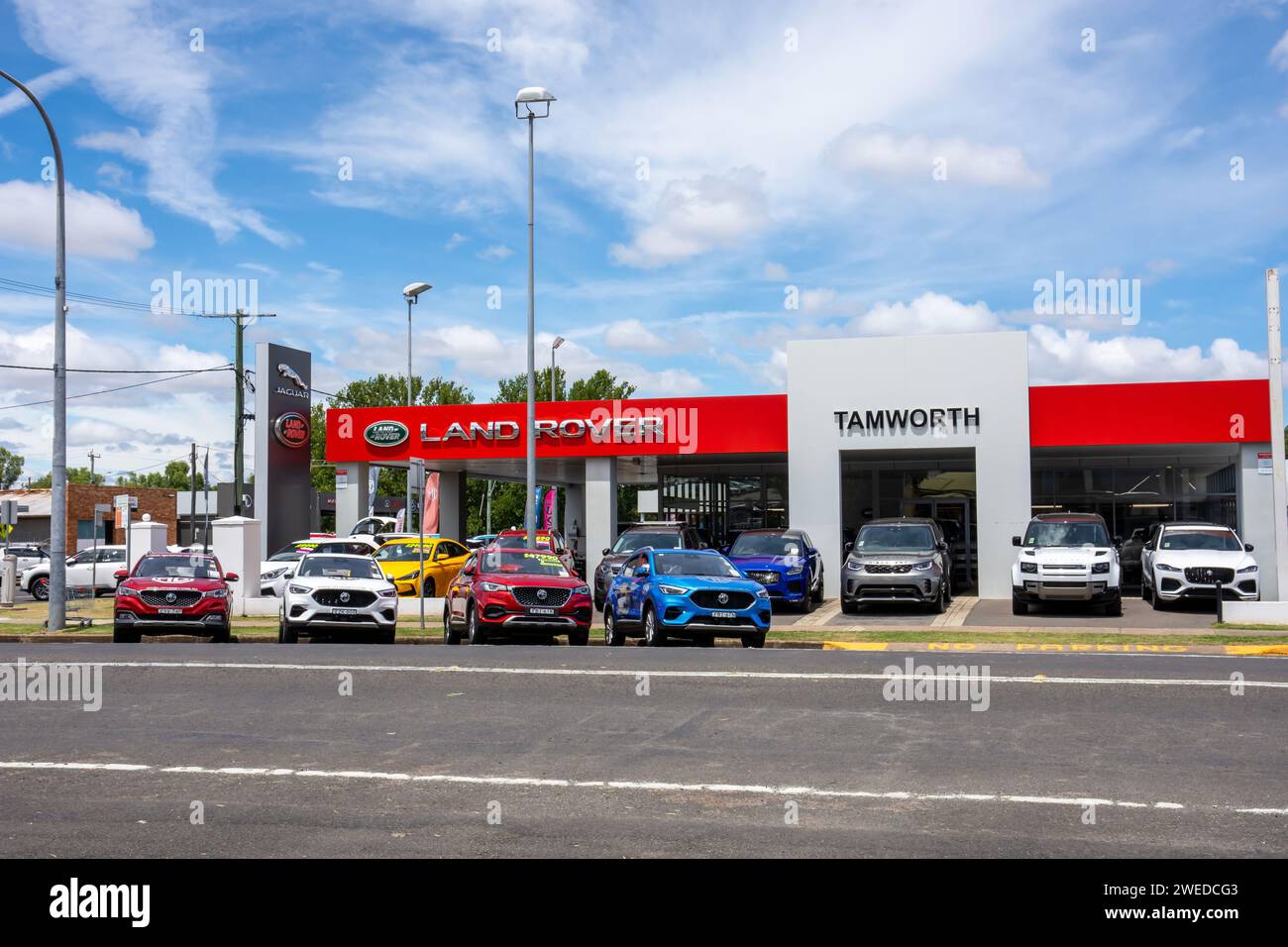 J T Fossey Land Rover and Jaguar car dealership,Tamworth Australia ...