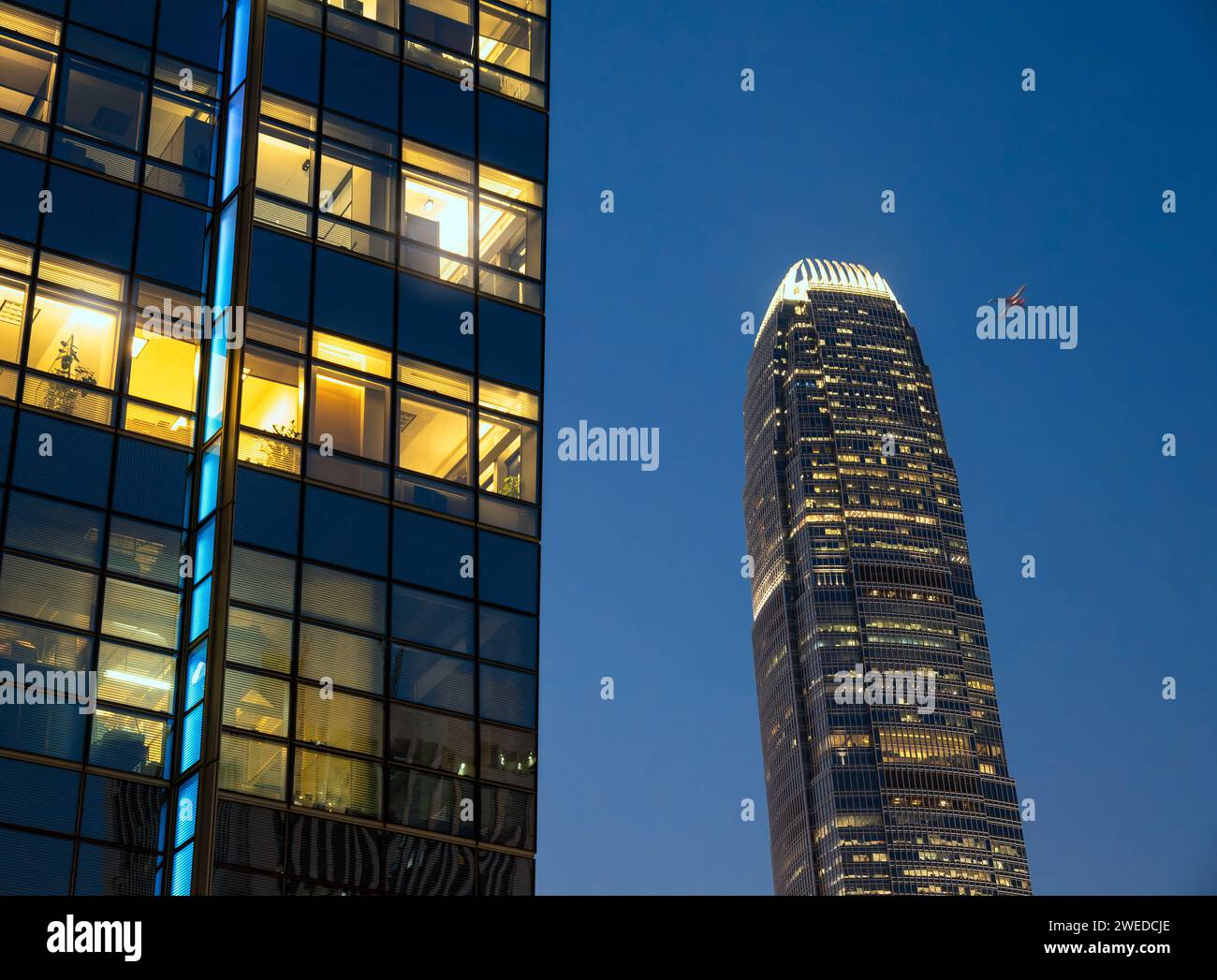 Two International Finance Center, IFC2, Central financial district ...