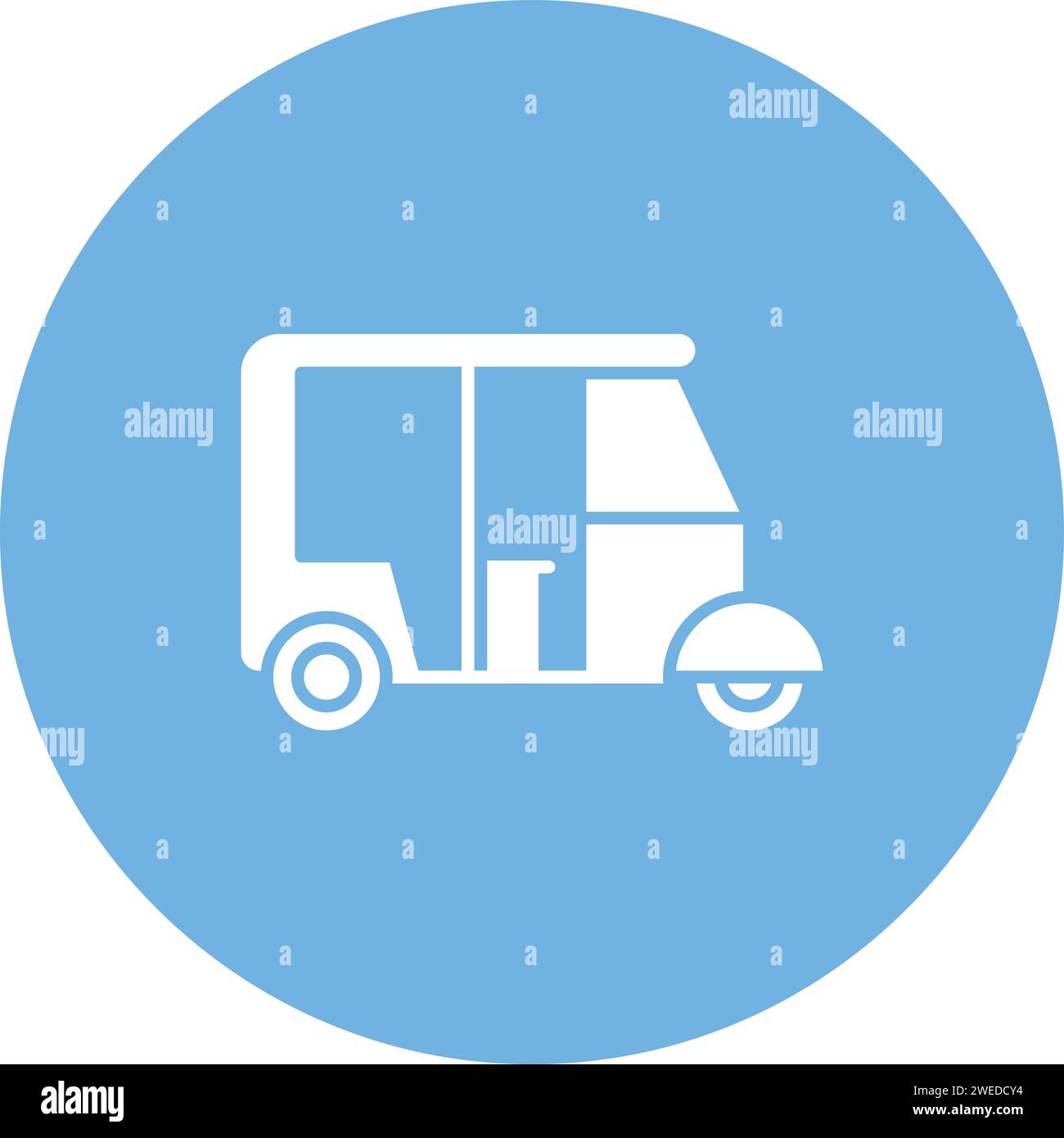Auto rickshaw Stock Vector Images - Alamy