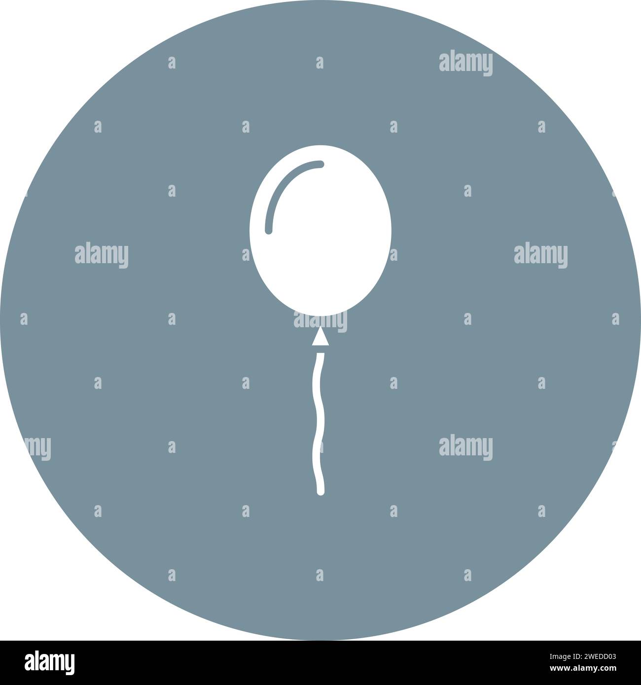 Balloon icon vector image Stock Vector Image & Art - Alamy