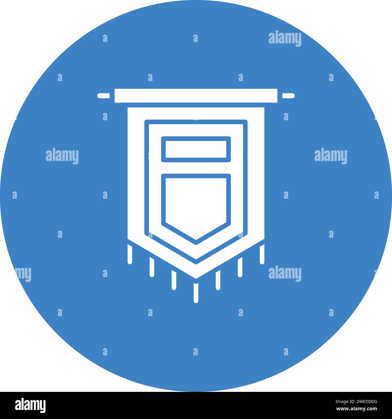 Banner icon vector image Stock Vector Image & Art - Alamy