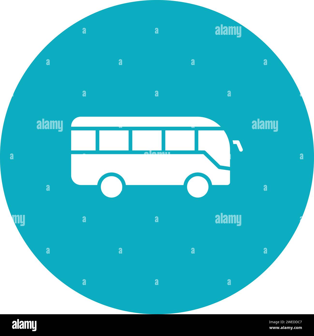 Isolated school bus icon hi-res stock photography and images - Alamy