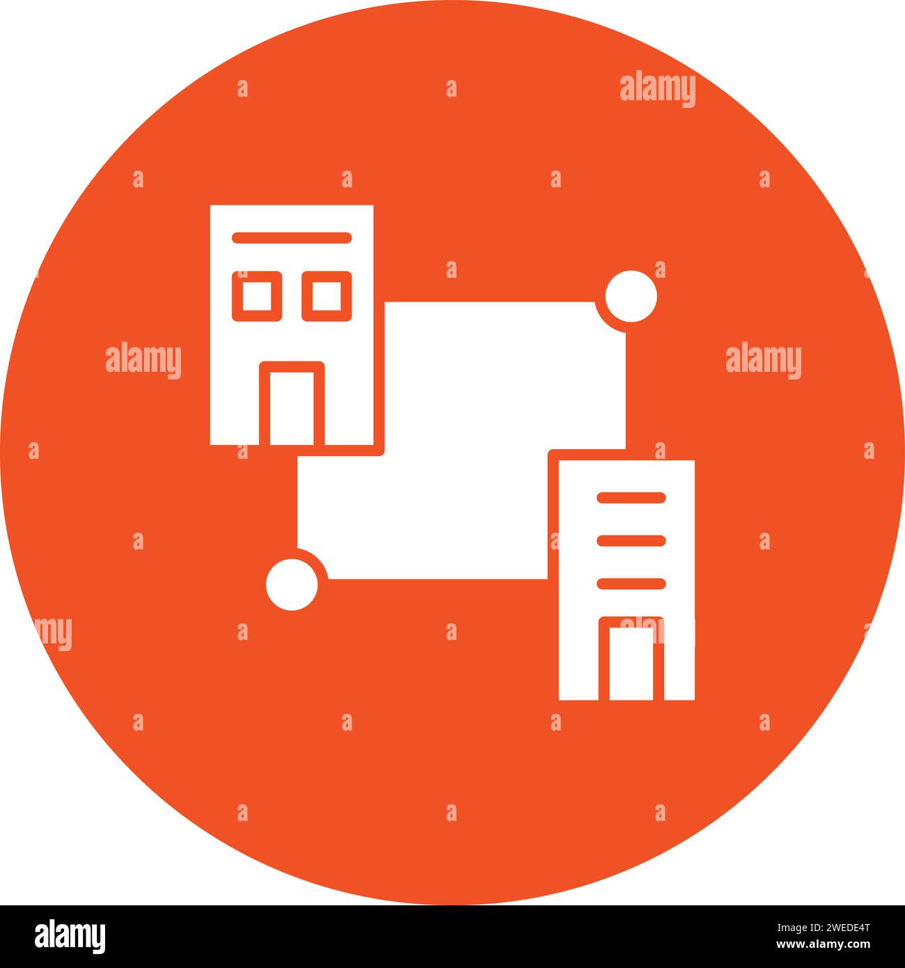 Distributed company Stock Vector Images - Alamy