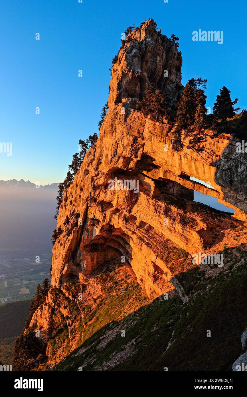 FRANCE. FRENCH ALPS. ISERE (38) CHARTREUSE REGIONAL NATURE PARK. THE ...