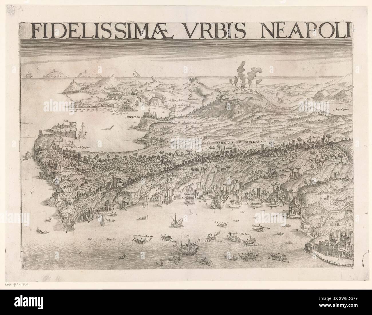 Detail of a face on Naples in a nutshell perspective, Alessandro ...