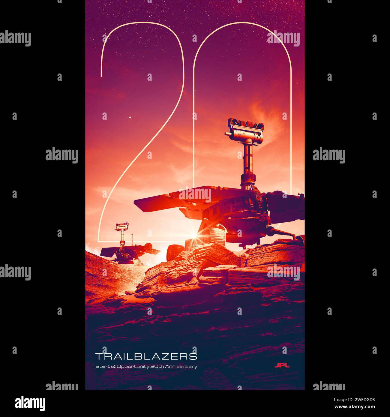 January 17, 2024: USA - On the 20th anniversary of the landing of ...