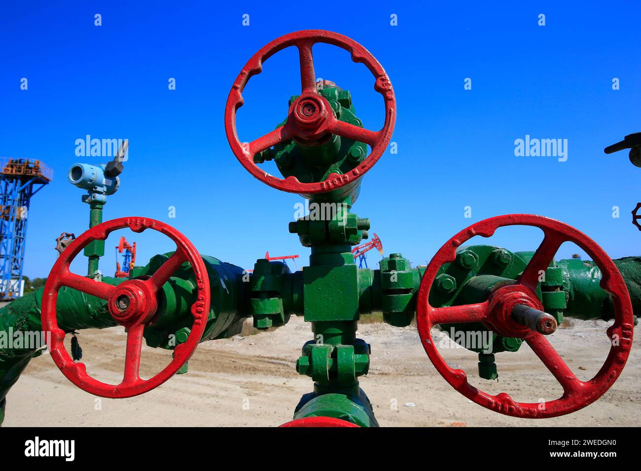 Pipes and valves Stock Photo - Alamy