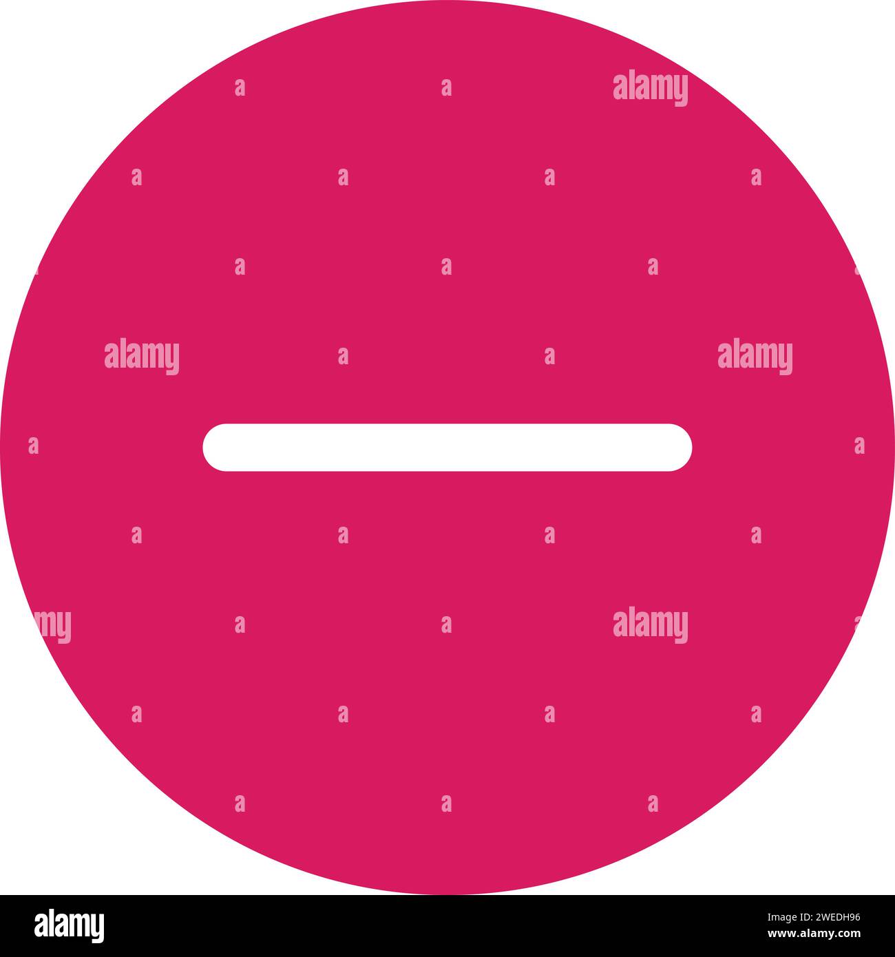 Minus icon vector image. Suitable for mobile application web ...